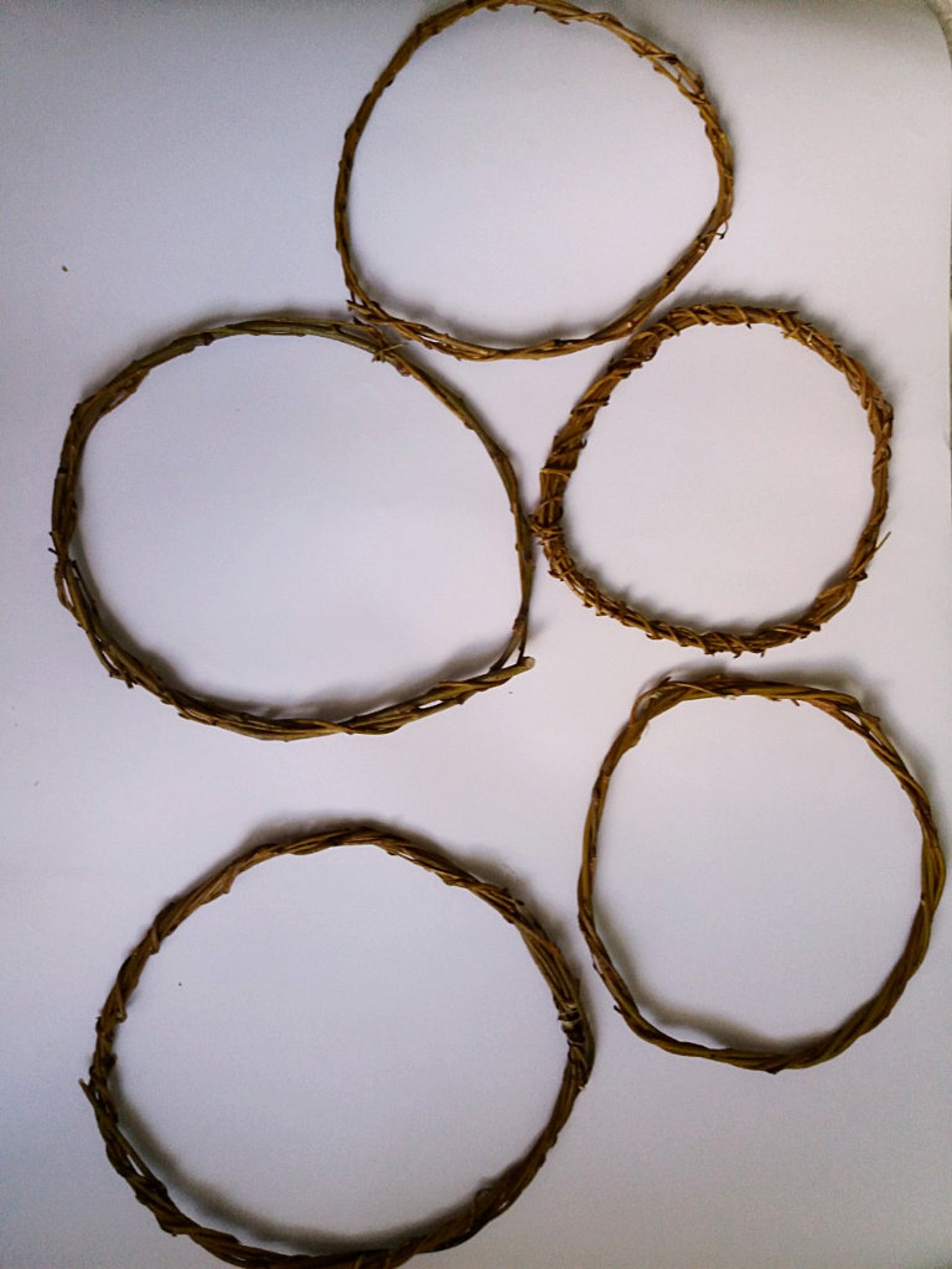 10 Dreamcatcher Hoops Large Size Willow Hoops Dream Catcher DIY ...