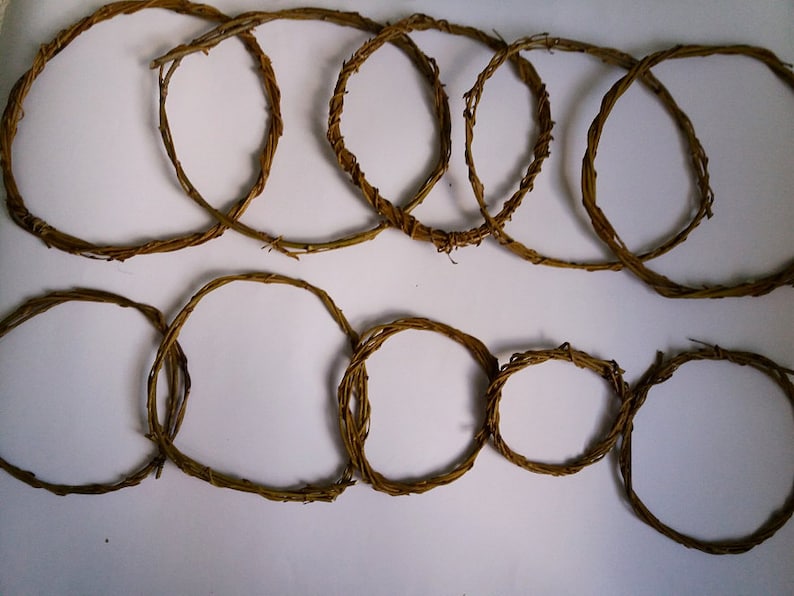 10 Dreamcatcher Hoops Large Size Willow Hoops Dream Catcher DIY ...