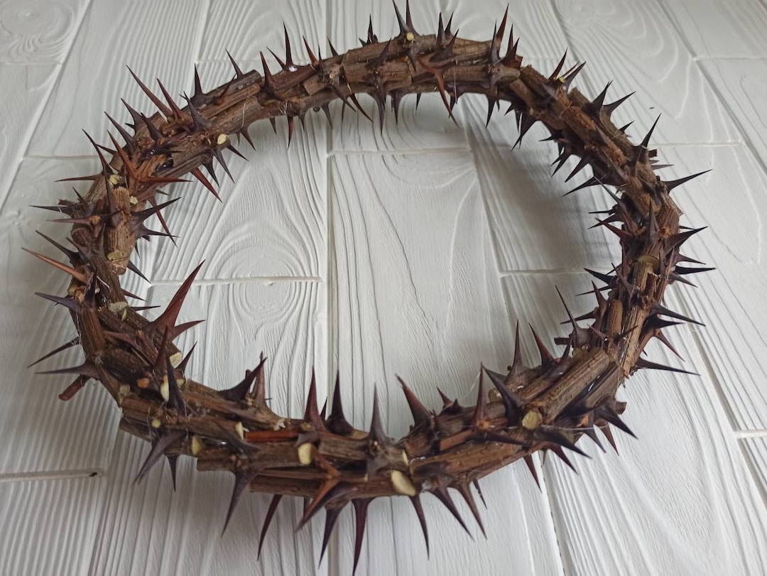 Sharp Real Thorn,jesus Christ Crown,thorns Crown Home Decor Door ...