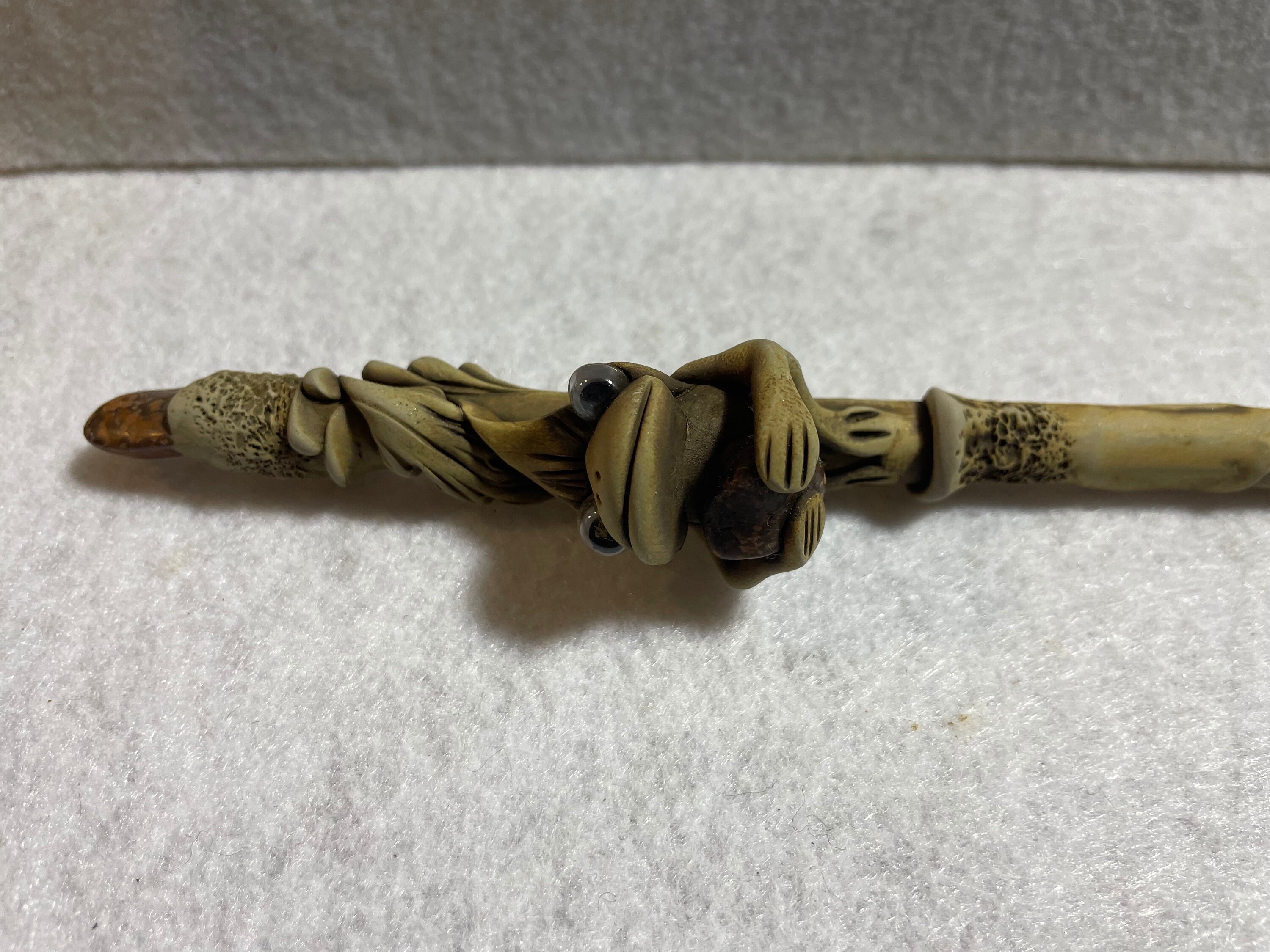 Reusable Clay and Gemstone Bic Pen Covers / Organic - Etsy