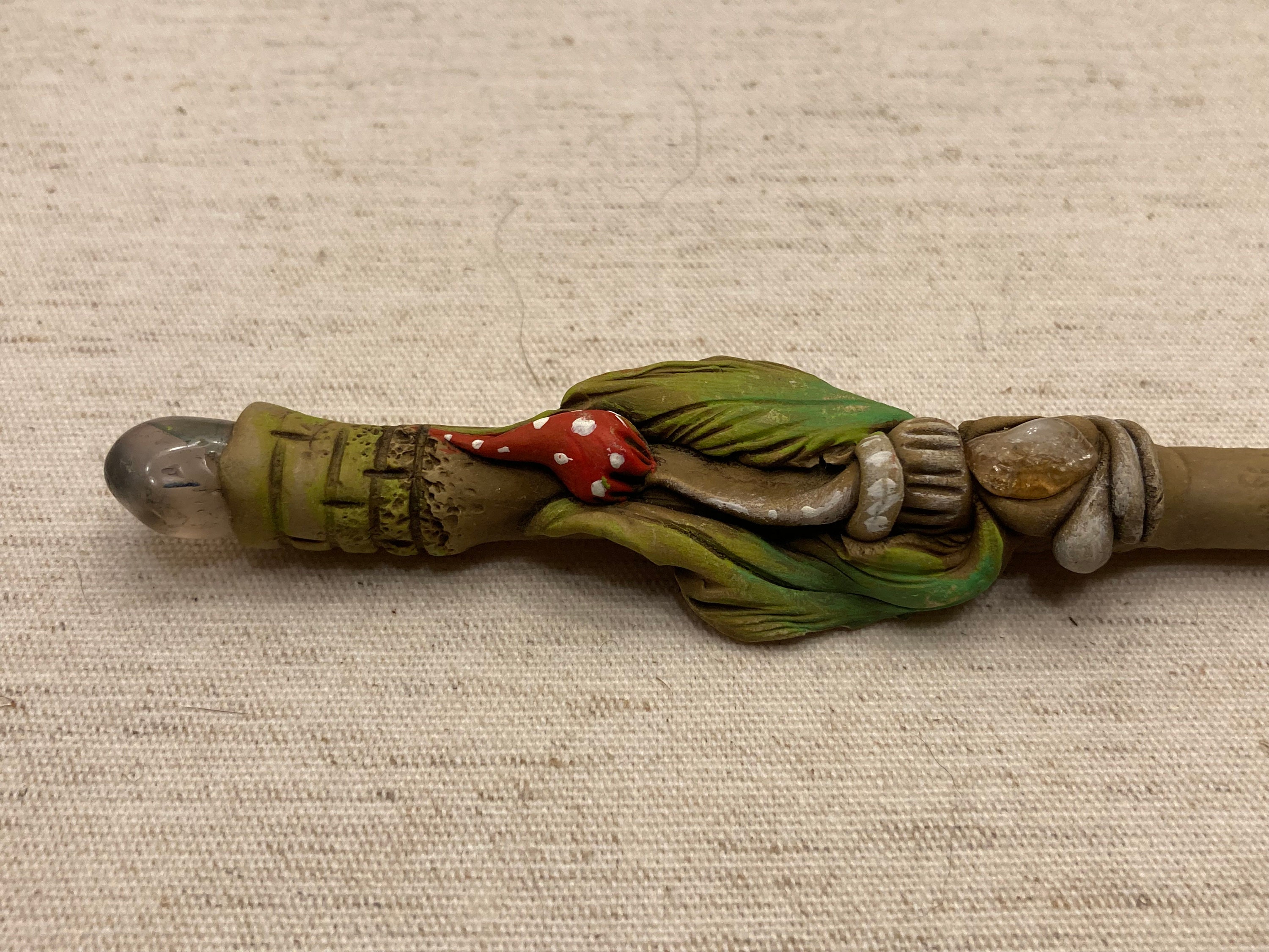 Reusable Clay and Gemstone Bic Pen Covers / Organic - Etsy
