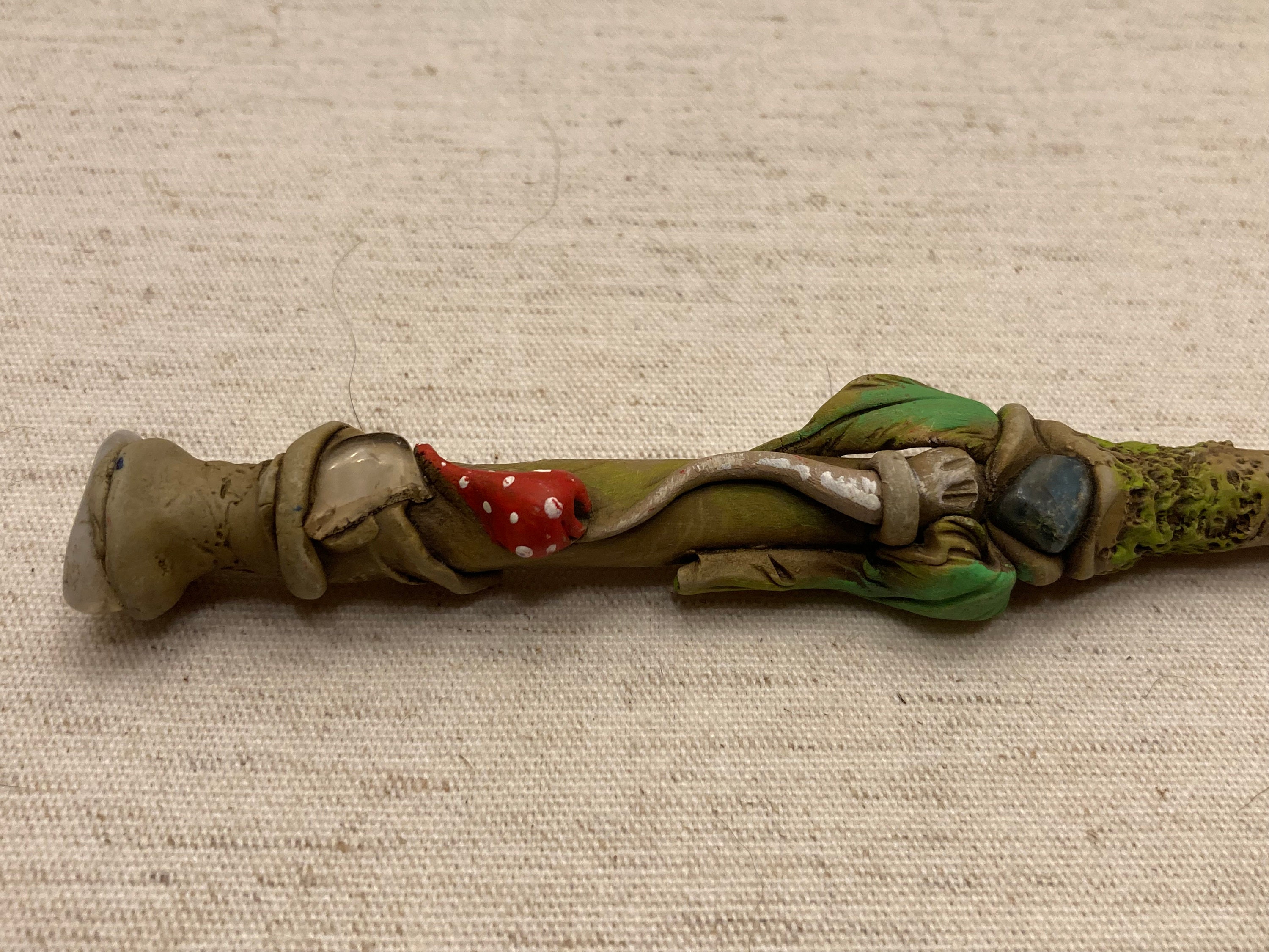Reusable Clay and Gemstone Bic Pen Covers / Organic - Etsy