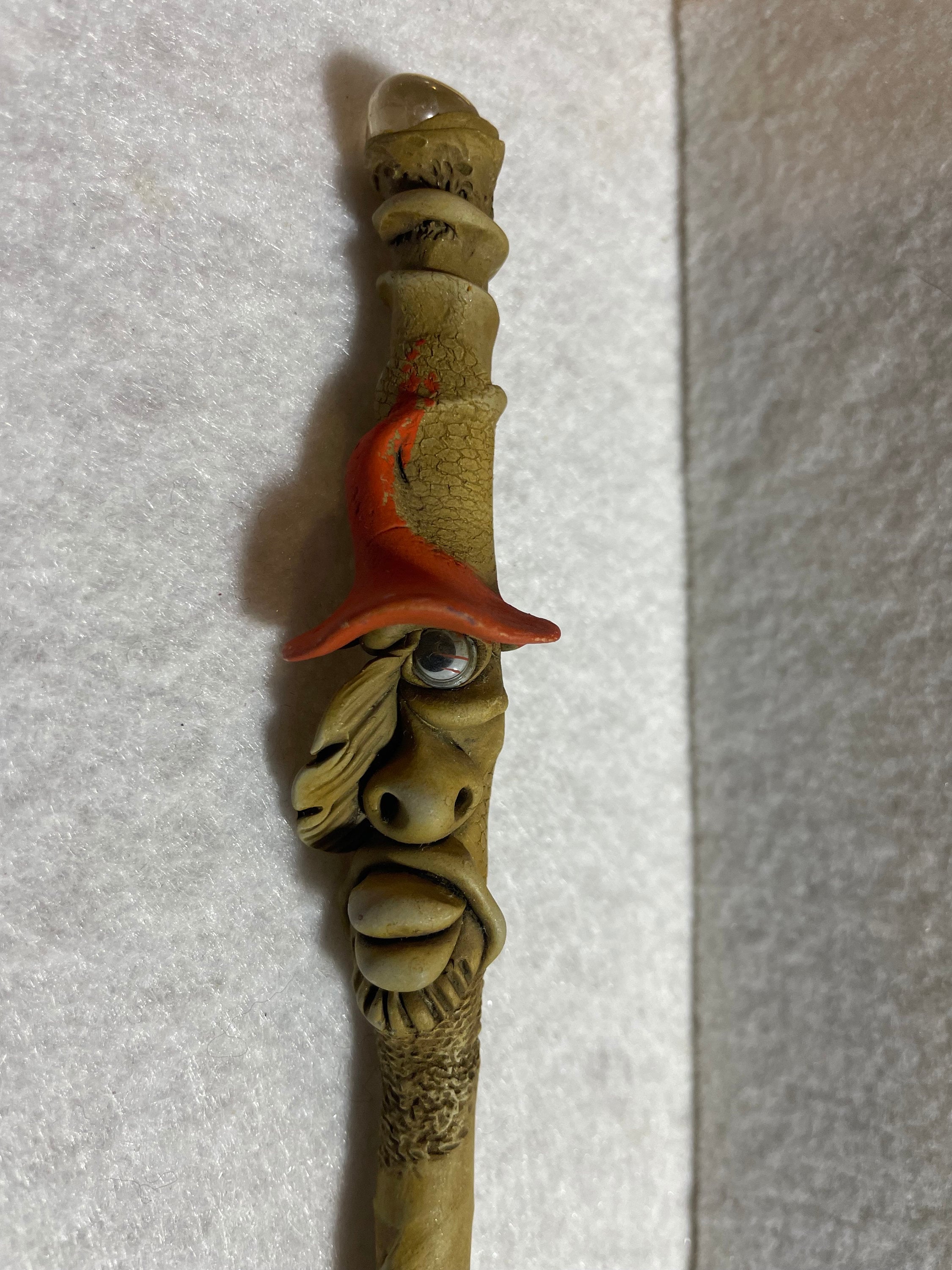 Reusable Clay and Gemstone Bic Pen/ Organic - Etsy