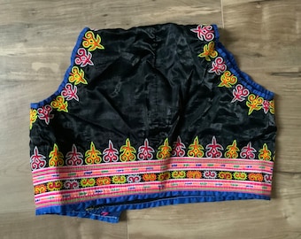 Hmong Men Vest Hand Made PNM - Etsy