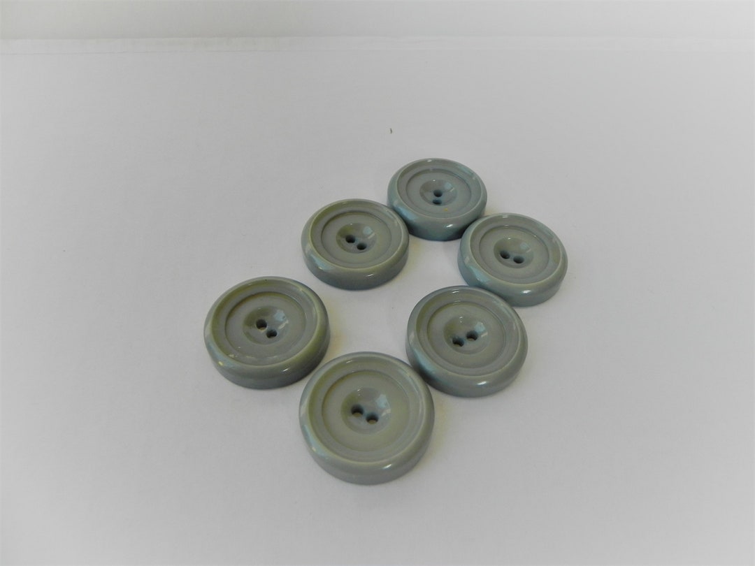 25mm Light Grey 2 Hole Buttons - Etsy