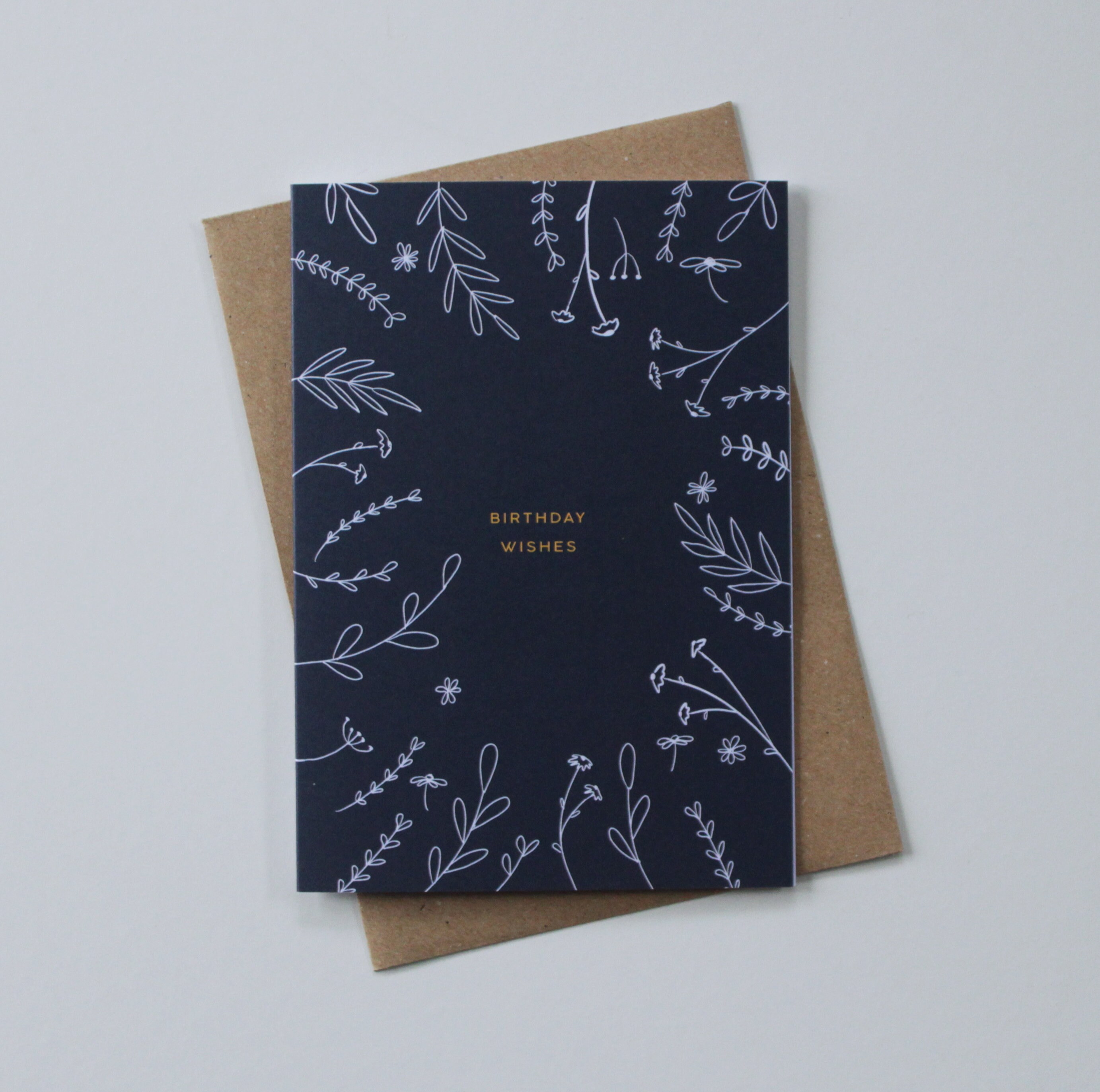 Happy Birthday Botanical Card - Birthday Wishes - Etsy