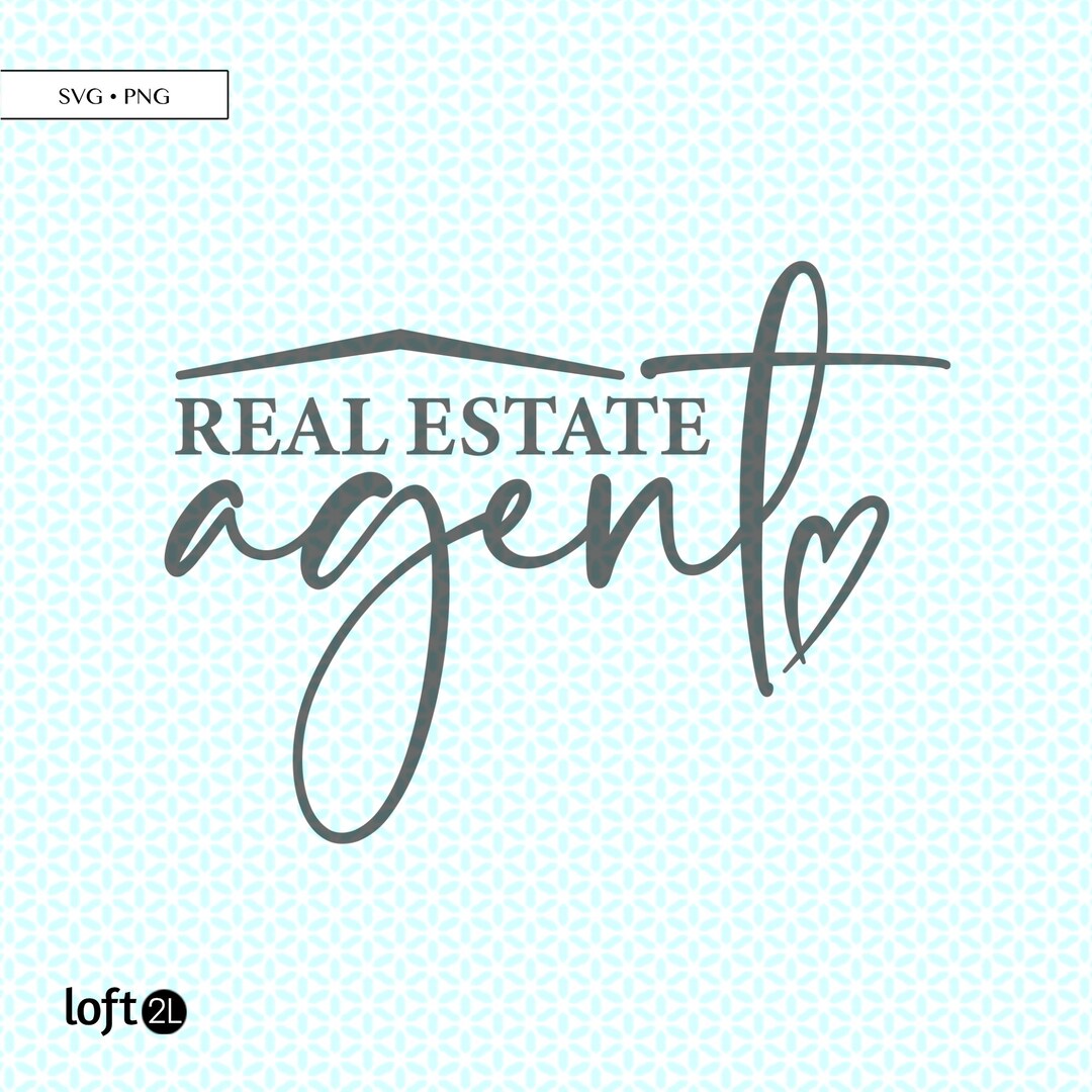 Realtor Real Estate Agent SVG PNG Cut, Real Estate Agent Svg, Realtor ...