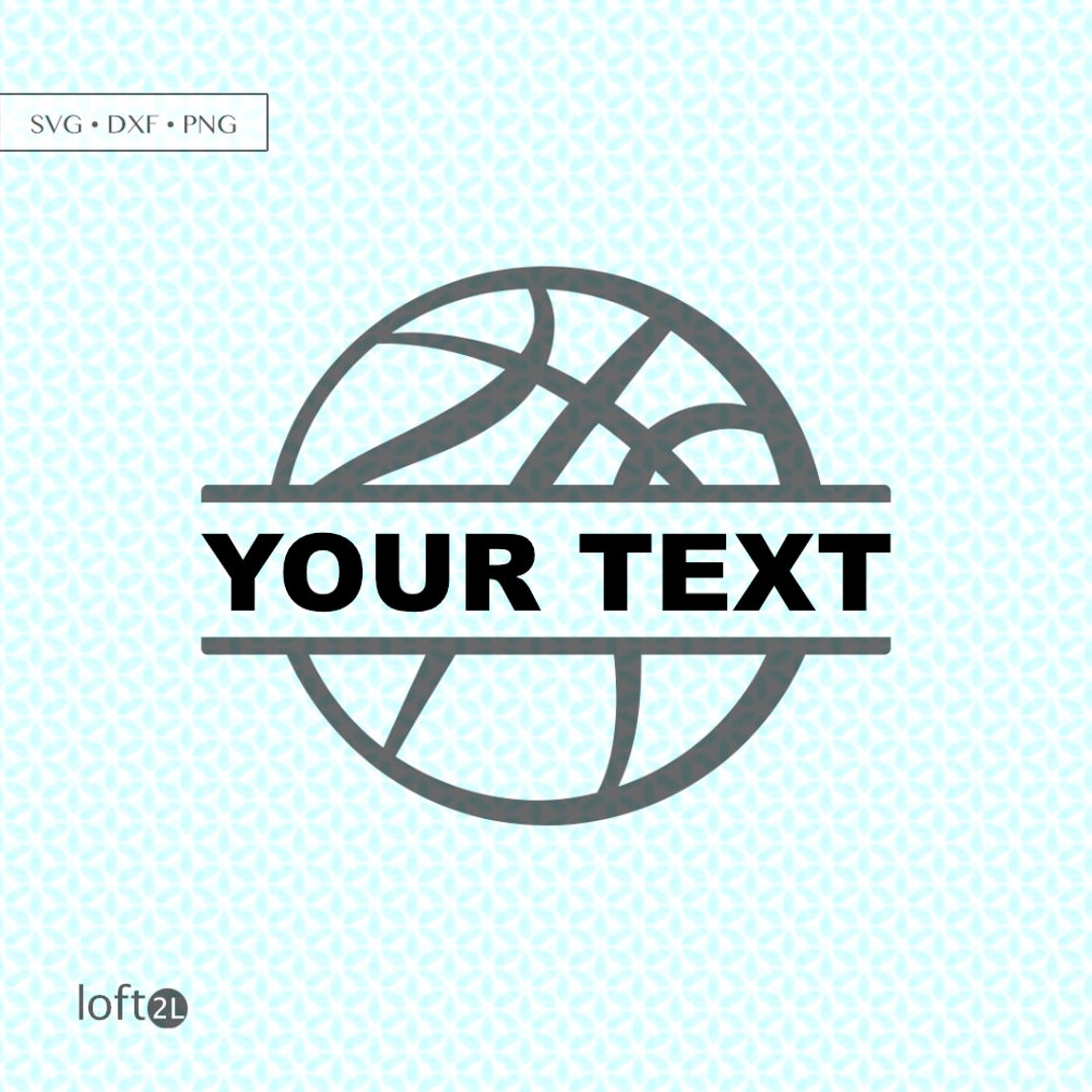 Basketball SVG Frame, Basketball Png, SVG Basketball Cut Files ...