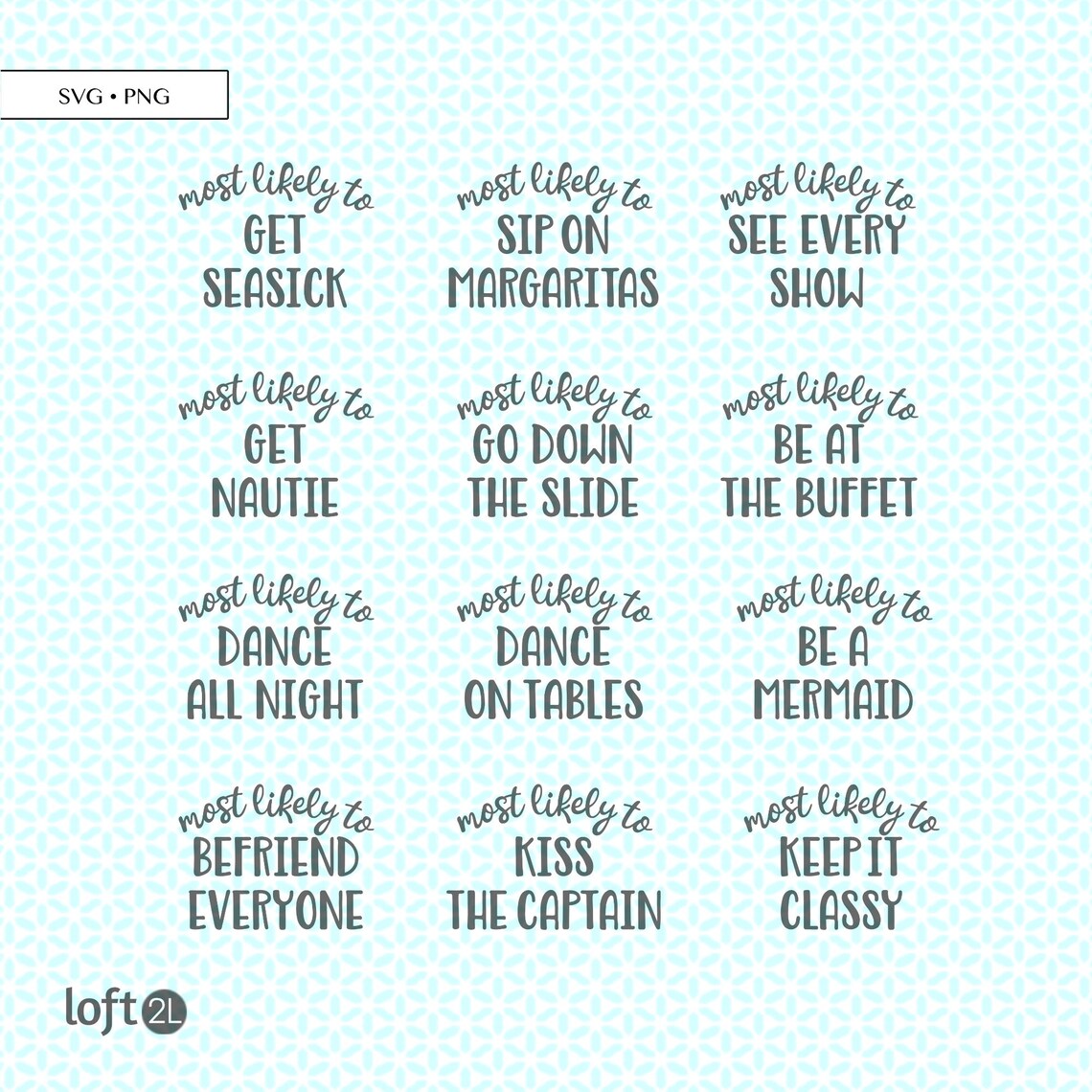 Cruise SVG Group Bundle, Funny Ship Cruise Sayings Phrases, SVG Bundle ...