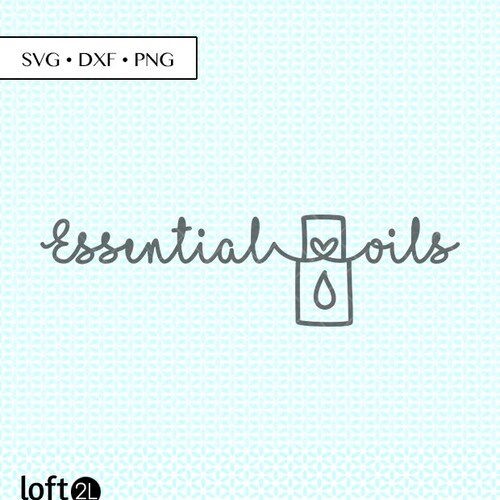 Essential Oil Graphic SVG DXF Png Cut Files Essential Oil - Etsy