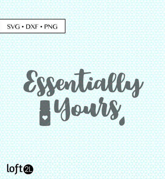 Essential Oil Design SVG DXF Png Cut Files Essential Oil Art | Etsy