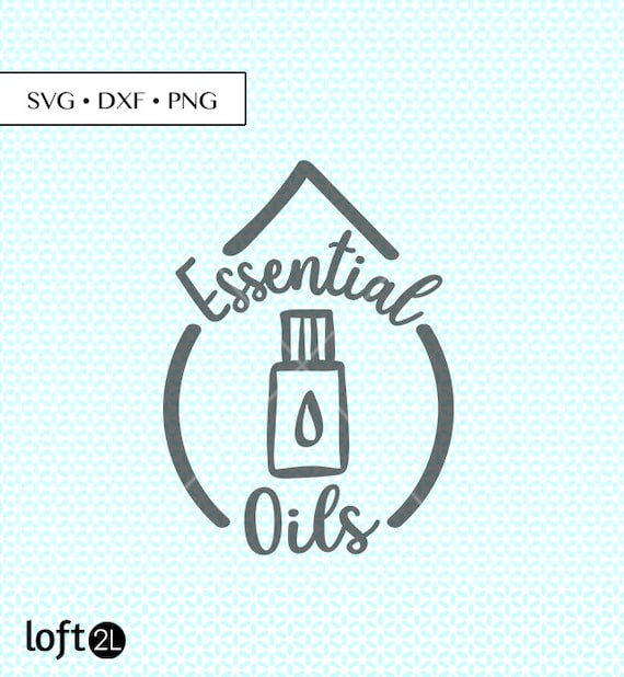 Essential Oils Oil Drop SVG DXF Png Cut Files Essential Oils | Etsy