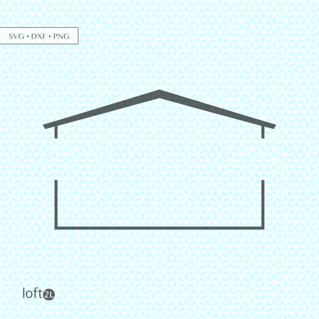 Realtor Real Estate House Outline SVG DXF Png Cut, House Svg, House PNG ...