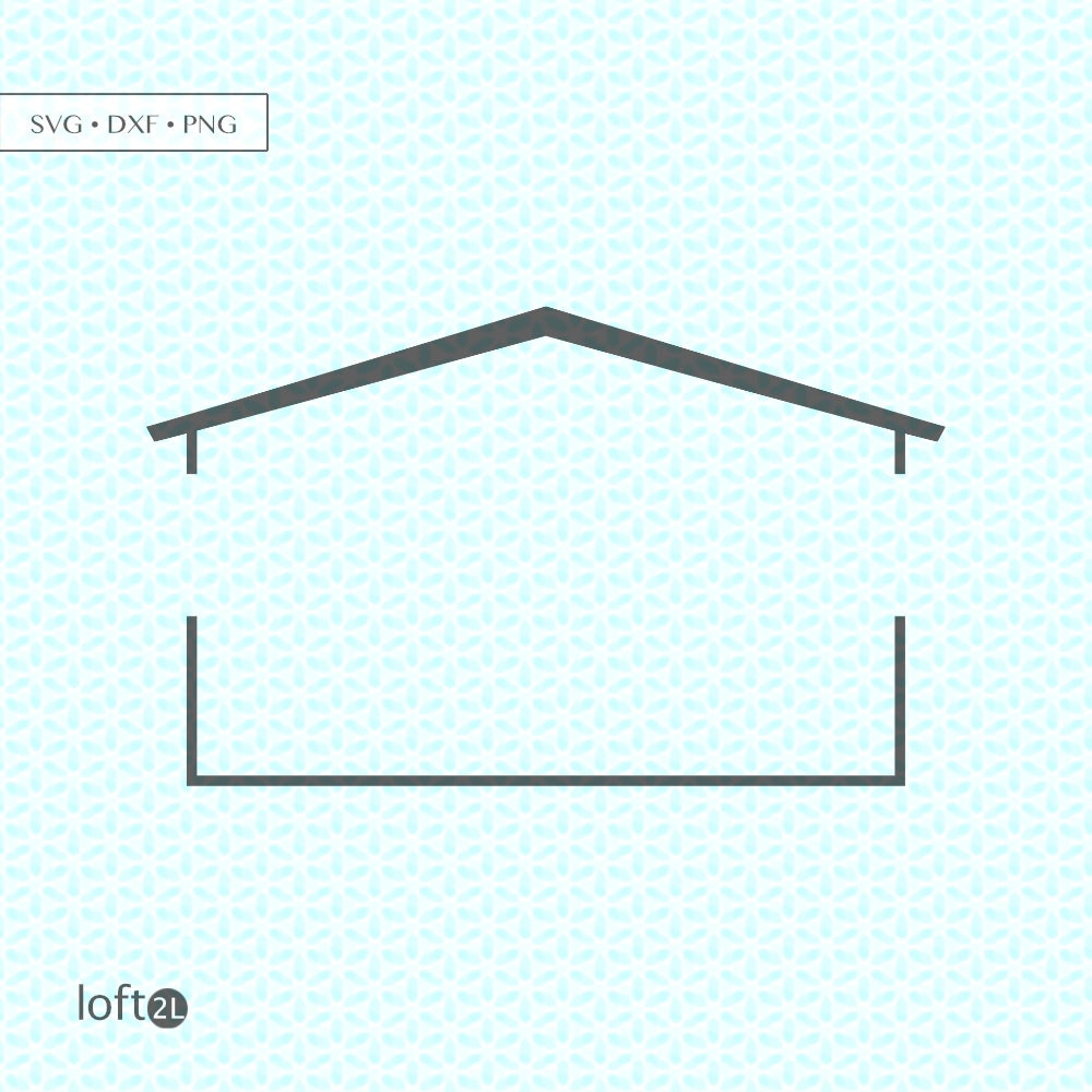 Realtor Real Estate House Outline SVG DXF png Cut House svg | Etsy