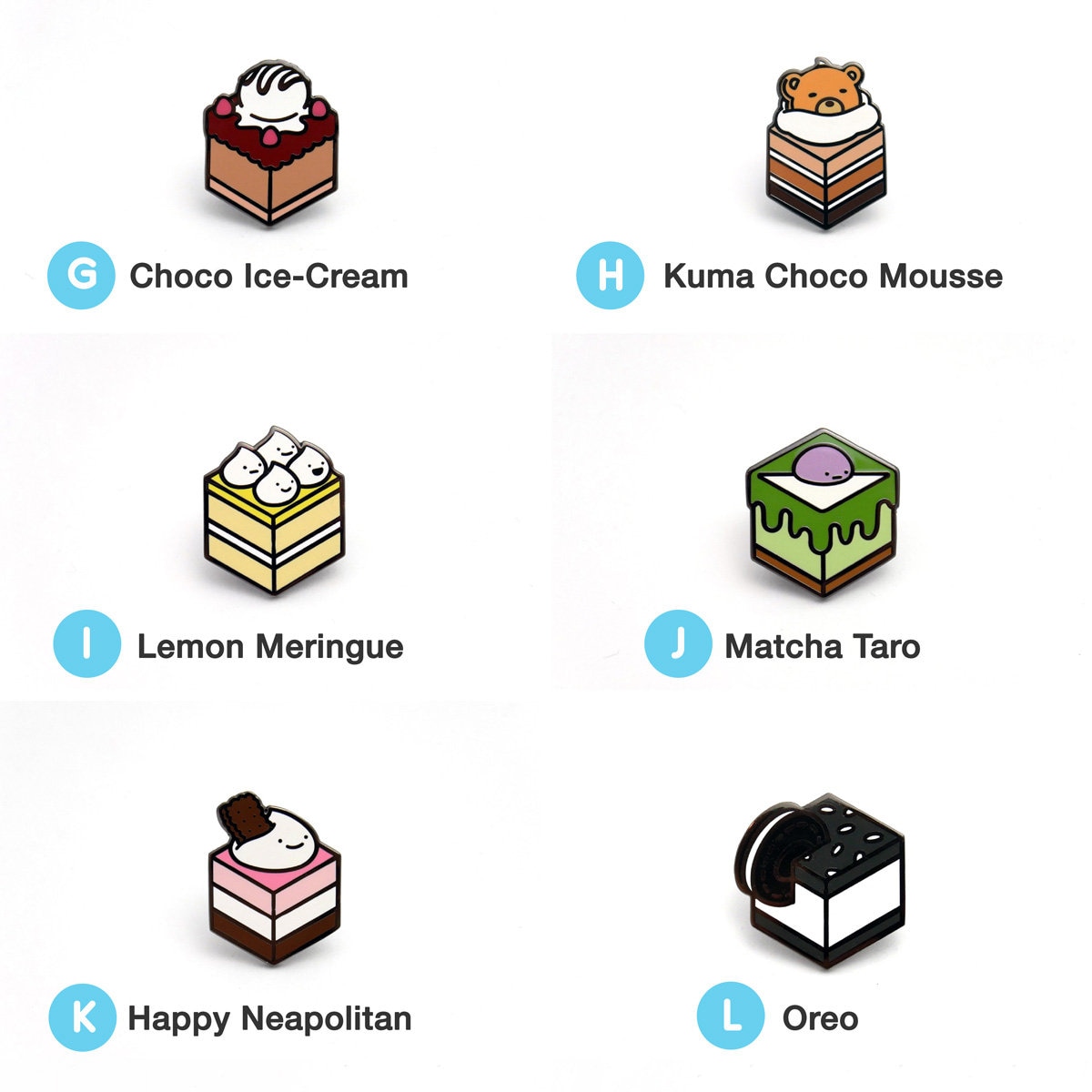 Peach Jelly Cake Enamel Pin // Happy Cake Day Dessert | Etsy