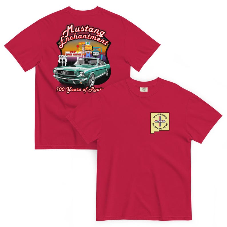 HEAVYWEIGHT Mustang Enchantment RGMC T-shirt - Etsy