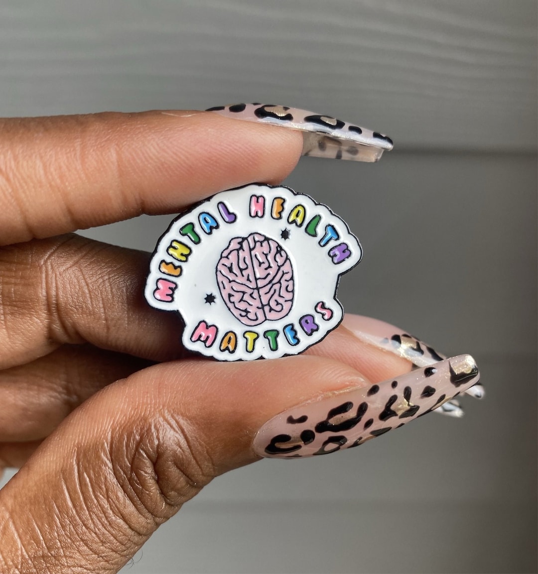 Mental Health Matters Pin - Etsy