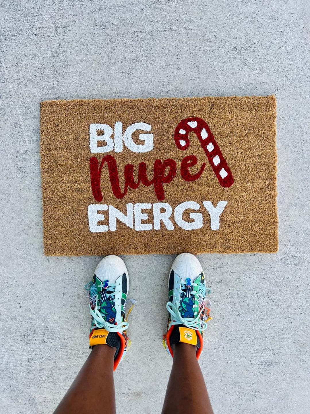 Big Nupe Energy Mat | Fraternity Doormat | Housewarming Gift |kappa ...
