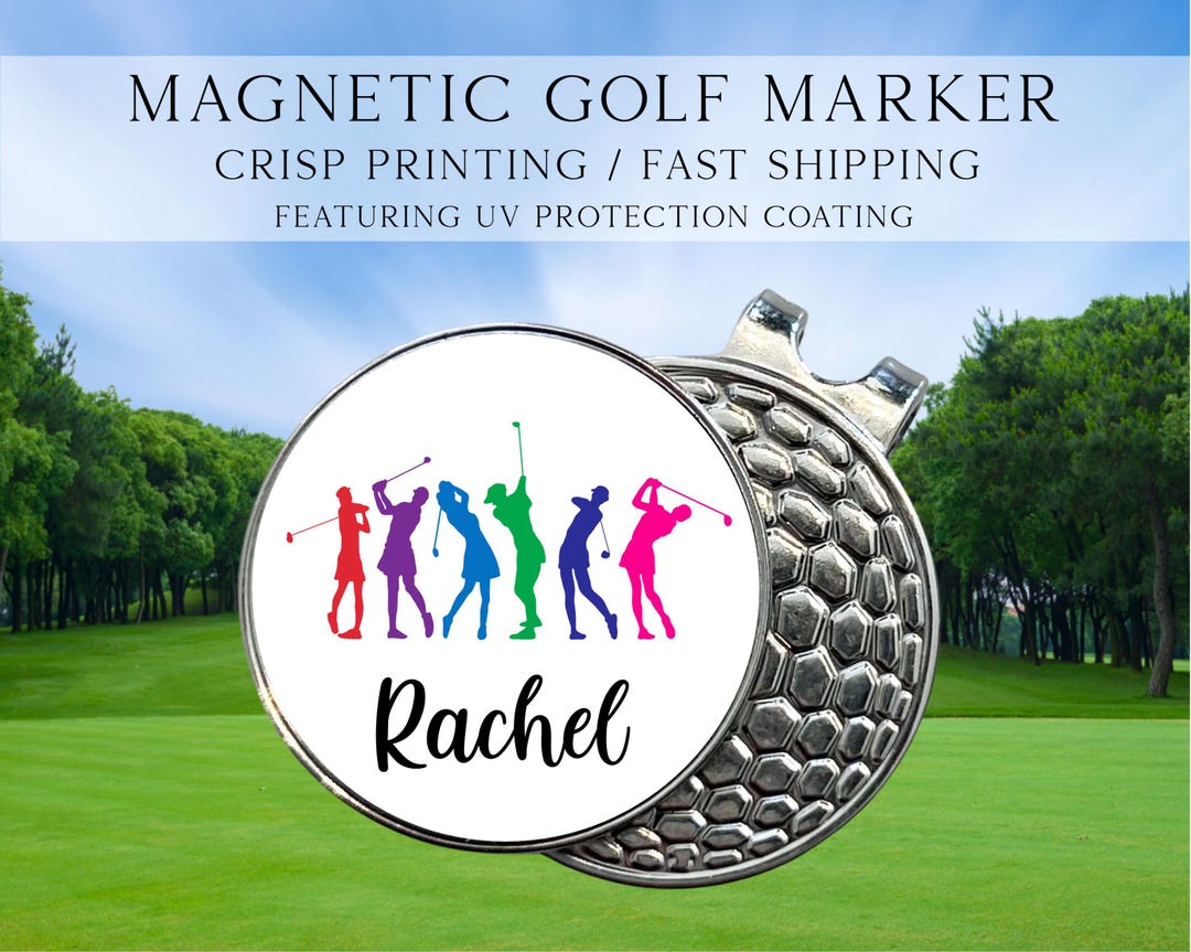 Personalized Golf Marker, Golf Marker and Clip Set, Custom Golf Gifts ...