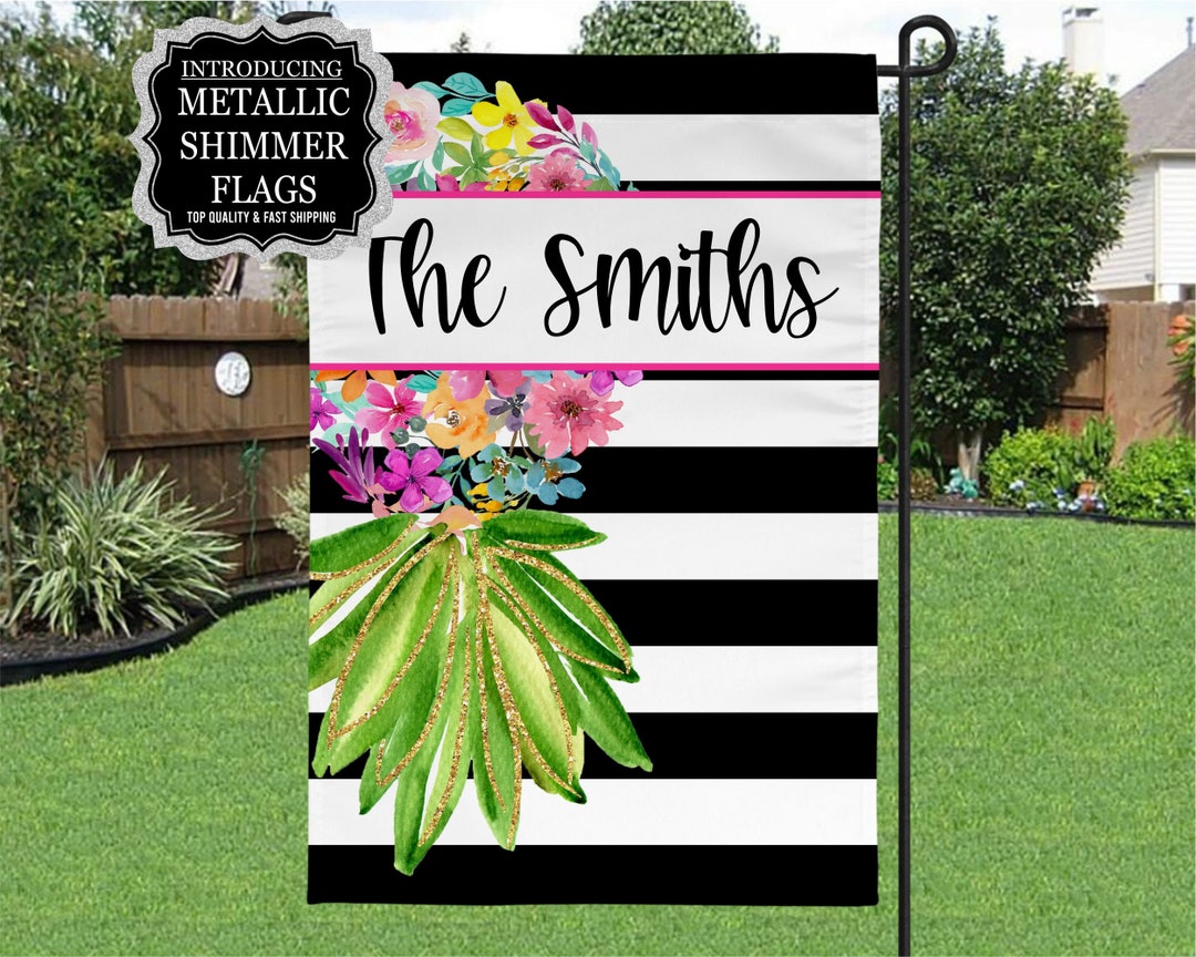 Personalized Swinger Pineapple Garden Flag, Spring Garden Flag, Summer Garden Flag, Porch Decor ...