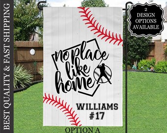 Baseball Garden Flags Welcome Flag Spring Garden Flag - Etsy