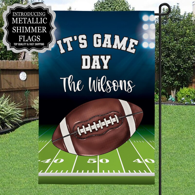 Football House Flags - Etsy