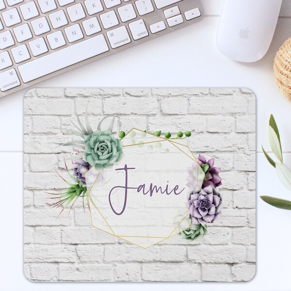 Monogram Mouse Pad - Etsy