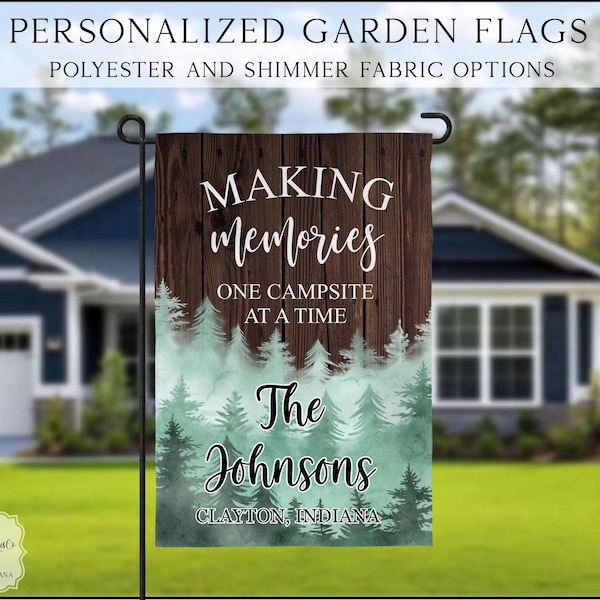 Camping Flag - Etsy