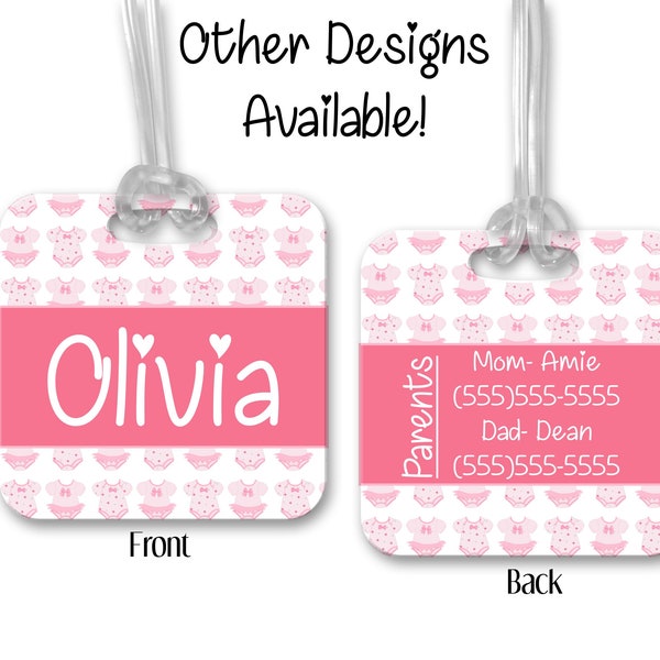 Diaper Bag Tag - Etsy