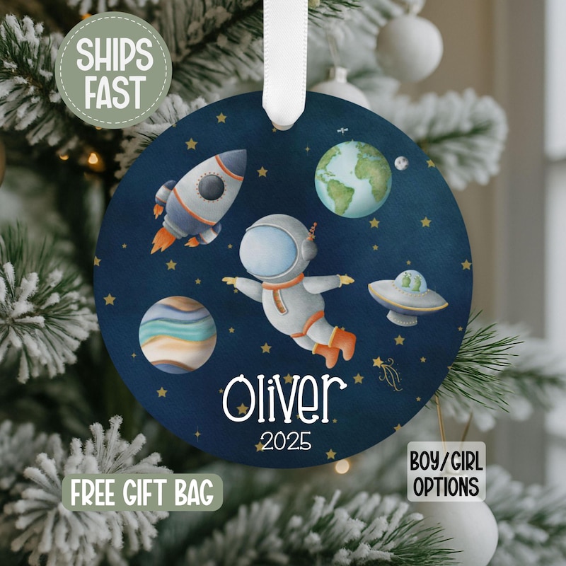 Astronaut Ornament - Etsy