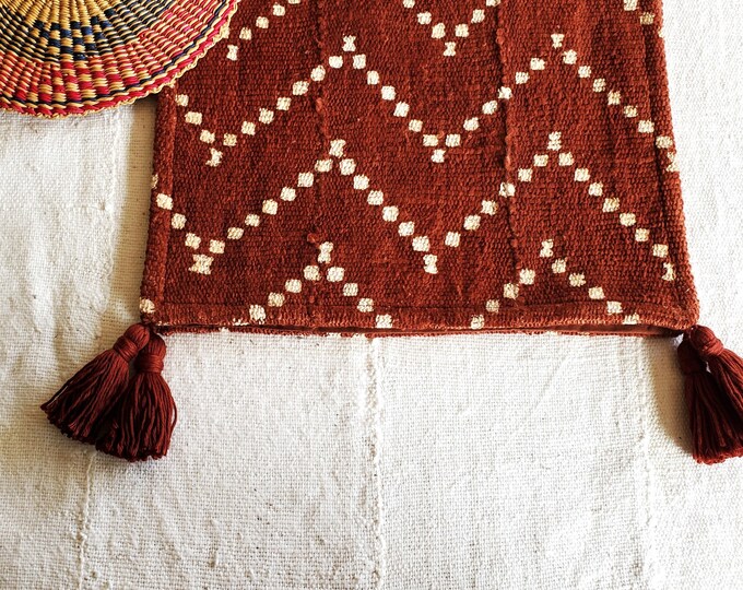 Mudcloth Table Runner, African Home Decor, Boho Wall Art, African ...