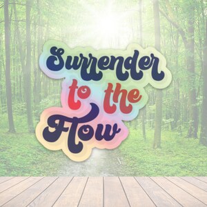 Surrender to the Flow Sticker, Phish Sticker, STTF Sticker, Phish ...