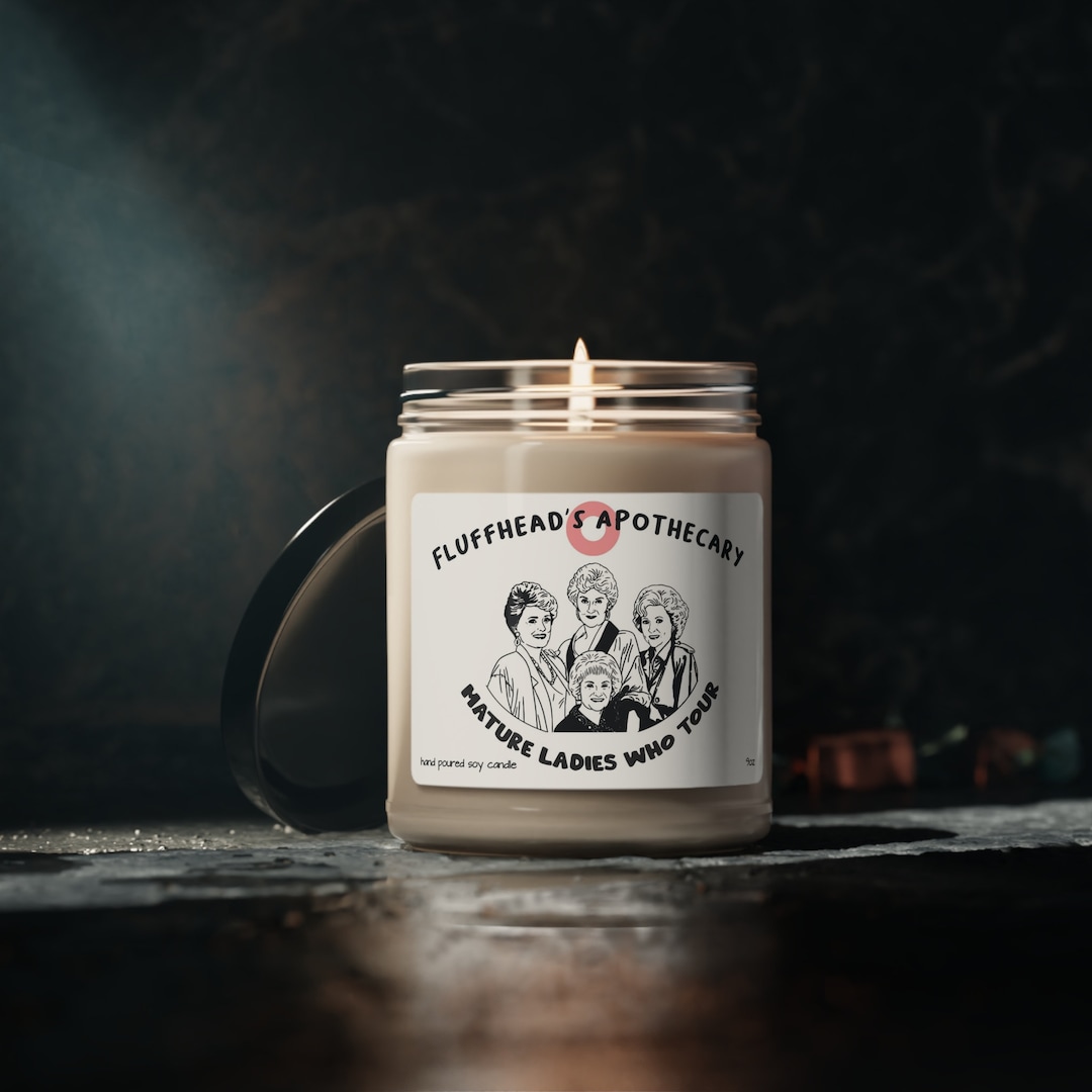 Golden Girls Phish Candle: 9oz Soy Wax, Funny Scented Candle - Etsy