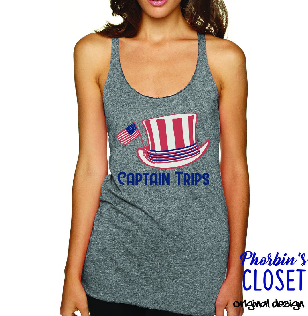 Captain Trips Tank Grateful Dead Women Tank Grateful Dead - Etsy