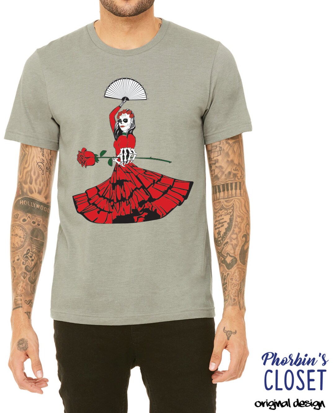 Spanish Dancer Shirt, Spanish Lady Shirt, Lady With A Fan Shirt, Music ...