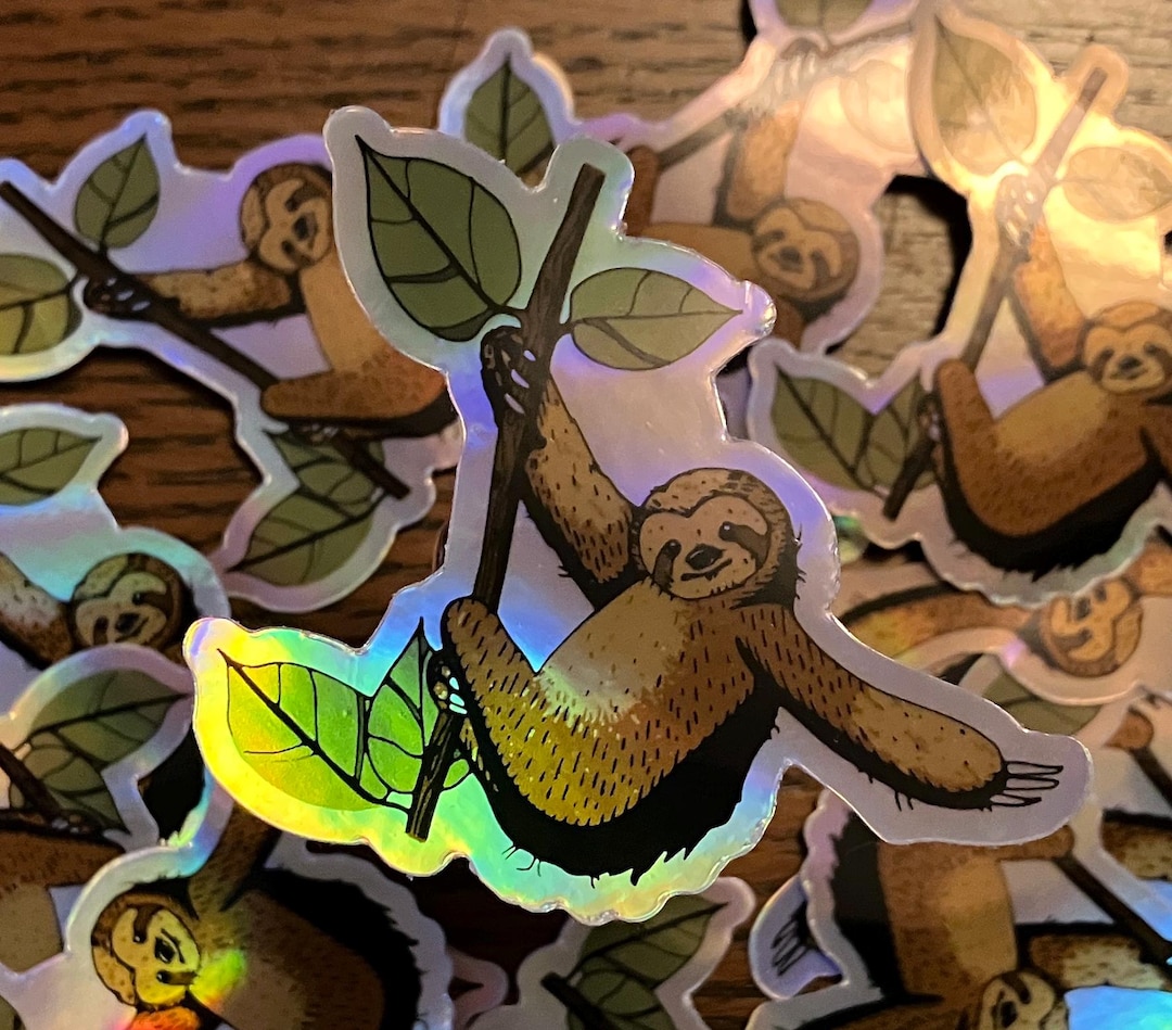 Sloth Sticker, Phish Sticker, Sloth Gift, Sloth Lover Gift, Sloth ...
