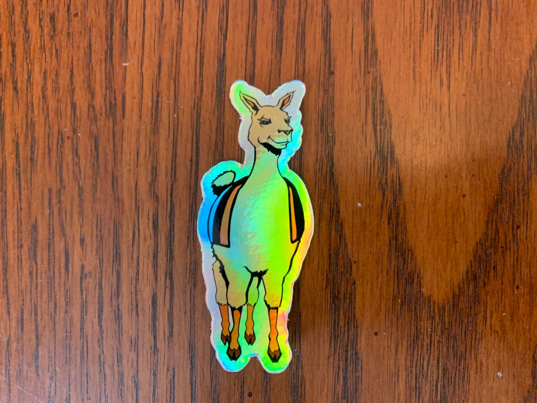 Phish Llama "taboot" Holographic Sticker - Etsy