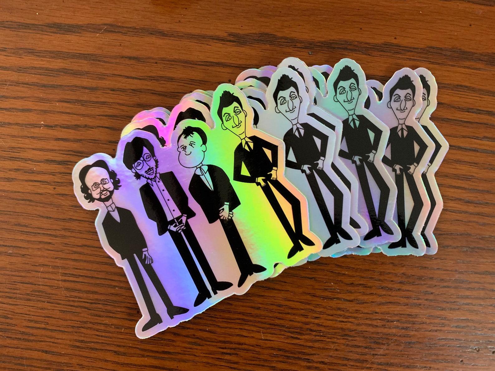 Phish Sticker Phish Caricature Sticker Phish Beatles Fab - Etsy