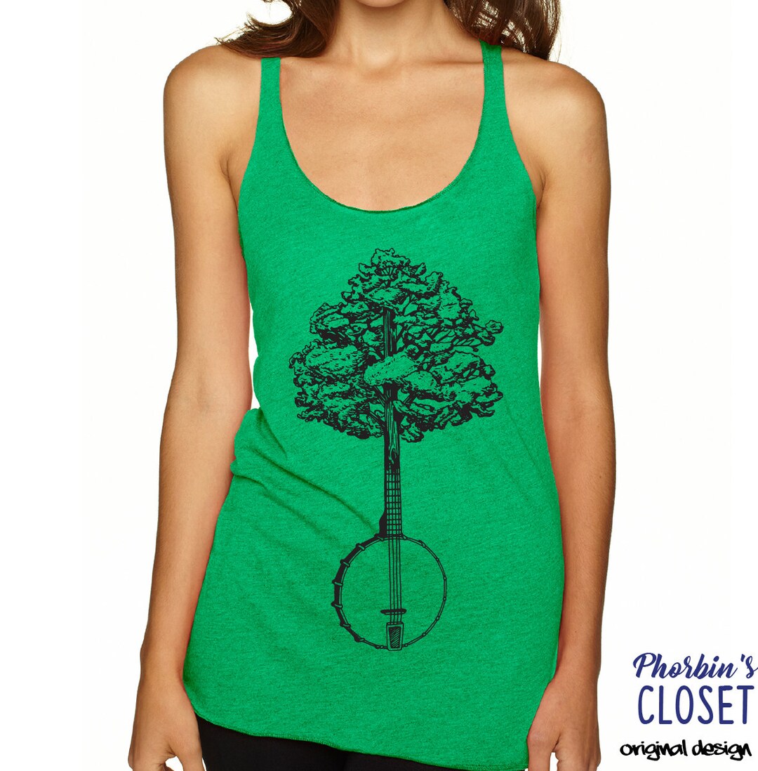 Banjo Tank, Bluegrass Tank, Music Tank, Instrument Tree, Tree Tank ...