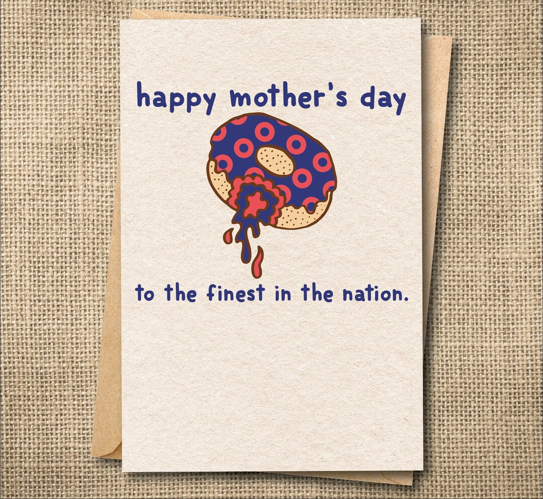 Phish-inspired Greeting Card for Moms: Reba 'finest in the Nation ...