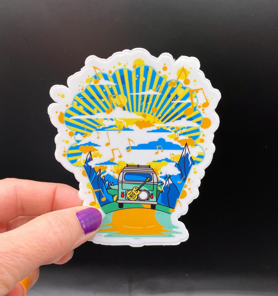 Phish Tour Sticker: Colorful Music Lover Vinyl Decal - Etsy