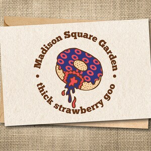 Donut Card, MSG Card, Phish MSG, YEMSG, Fishman Donut Card, Fishman ...