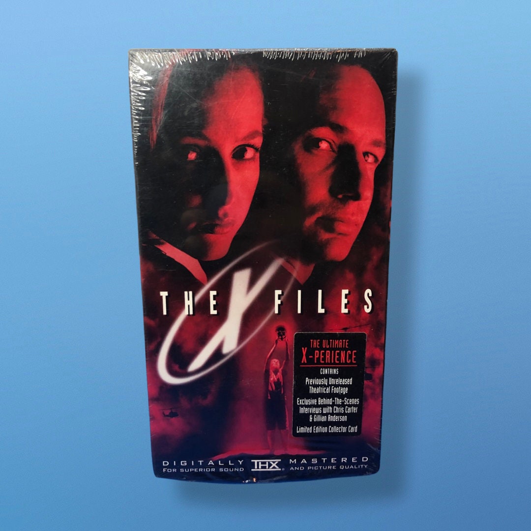The X-files: Fight the Future VHS, 1998 New Sealed THX Duchovny Vintage ...