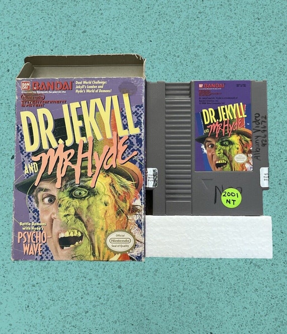 Dr. Jekyll and Mr. Hyde nintendo Entertainment System 1989 Tested With Box Etsy
