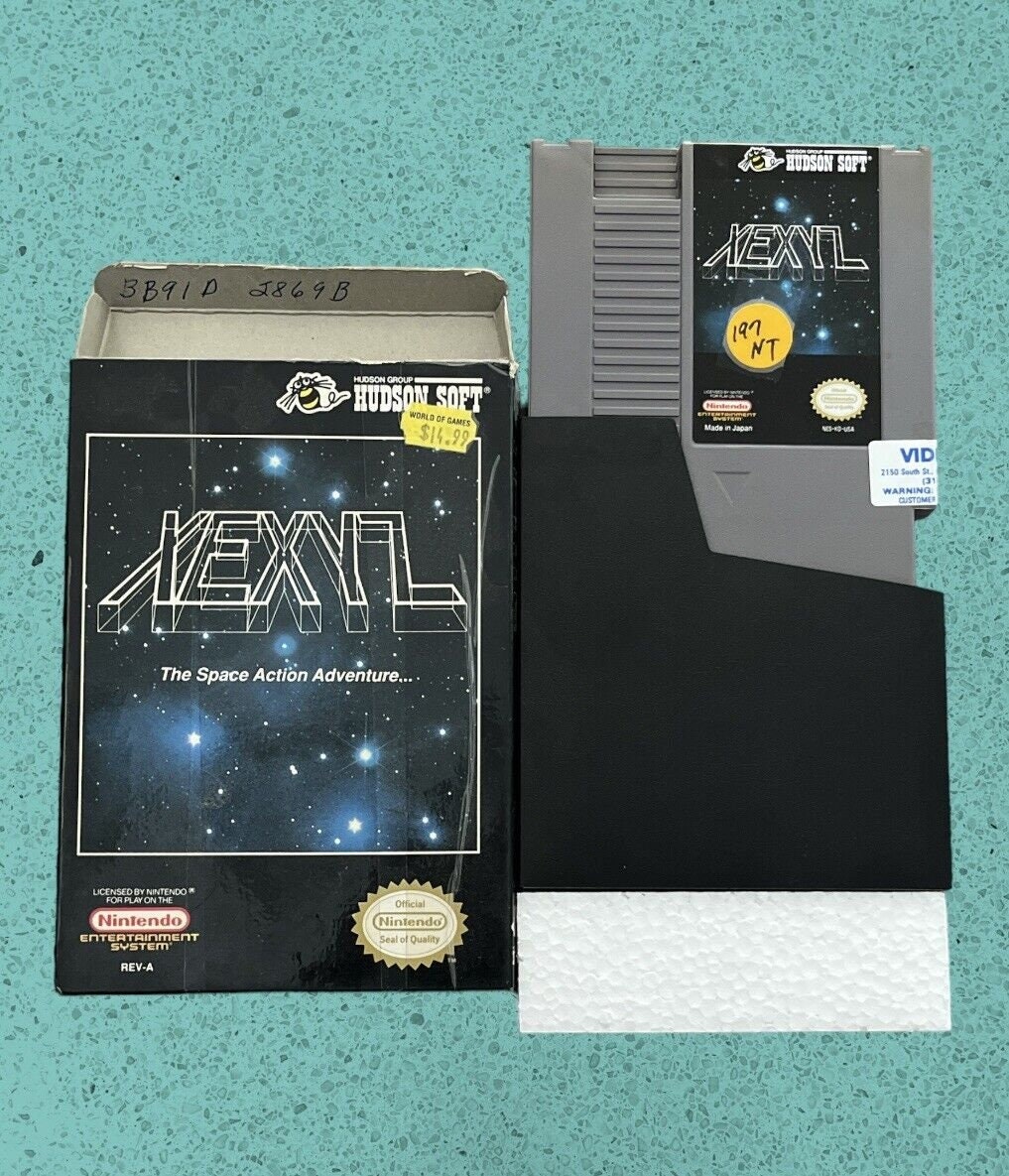 Xexyz Nintendo Entertainment System 1990 NES Tested With Box Etsy