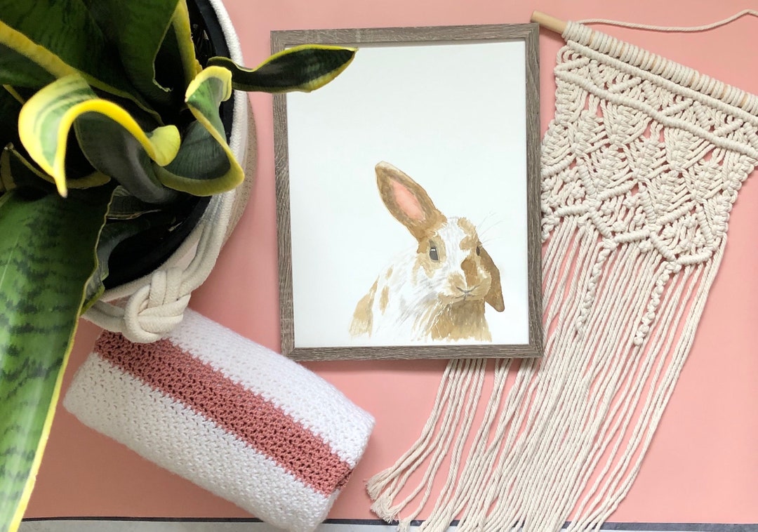 Flopsy Bunny Watercolor - Etsy