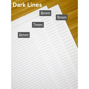 Lined Paper Printable - Letter Discbound - 8.5x11 PDF File Digital Download - Etsy