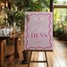 SONNY Hens Party Welcome Sign Template, Pink Wavey Bachelorette Party ...
