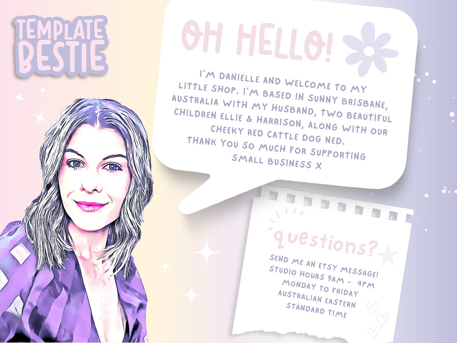 LANA Pink Orange Modern Hens Weekend Events Invitation - Etsy Australia