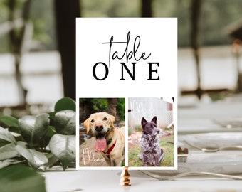 Photo Table Numbers - Etsy